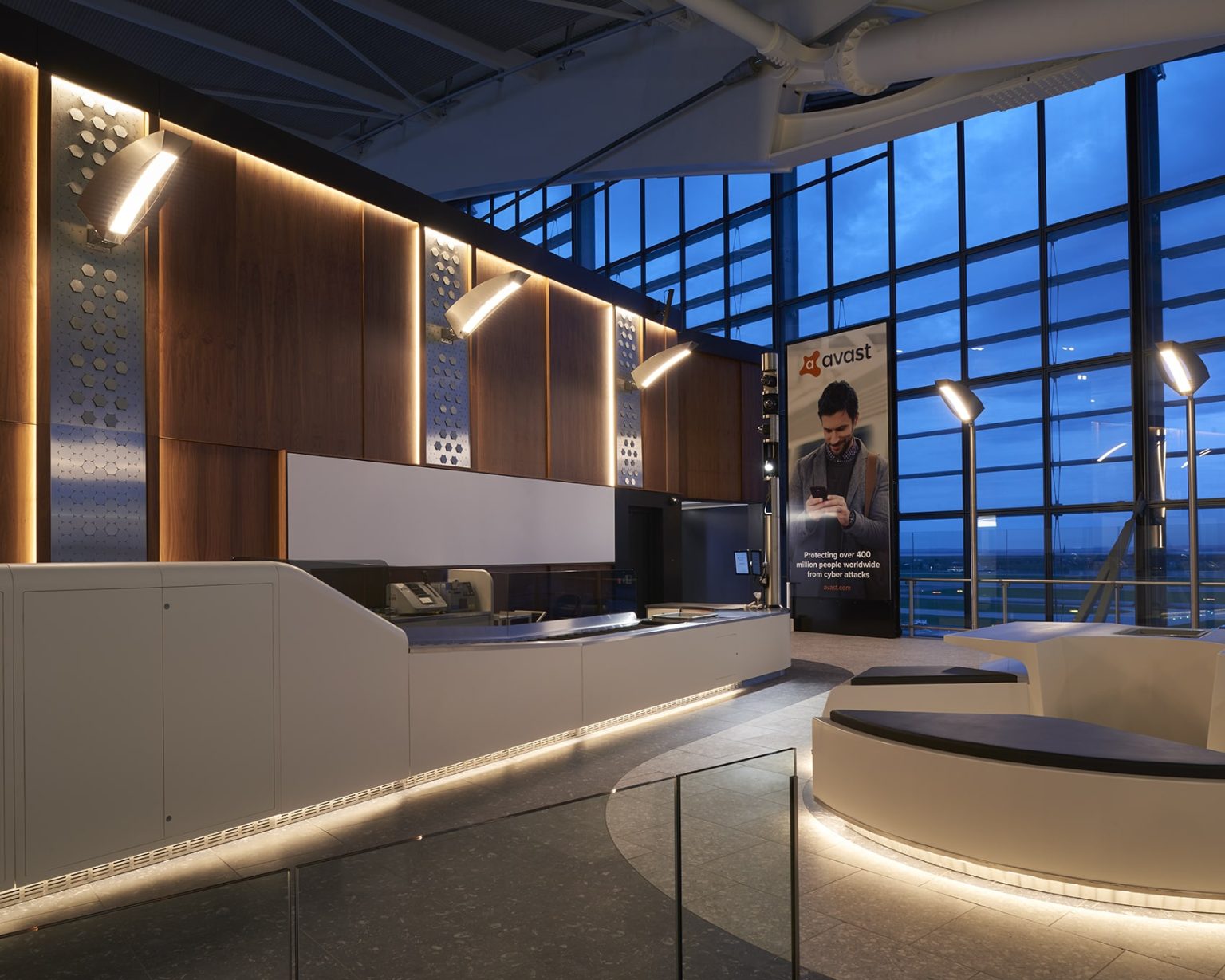 Kemps Case Study: Security Zone - Heathrow Airport T5 First Class Wing