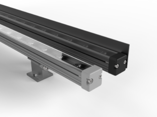 Fortis 3 | Repairable Linear LED Fixture for Facades | Kemps