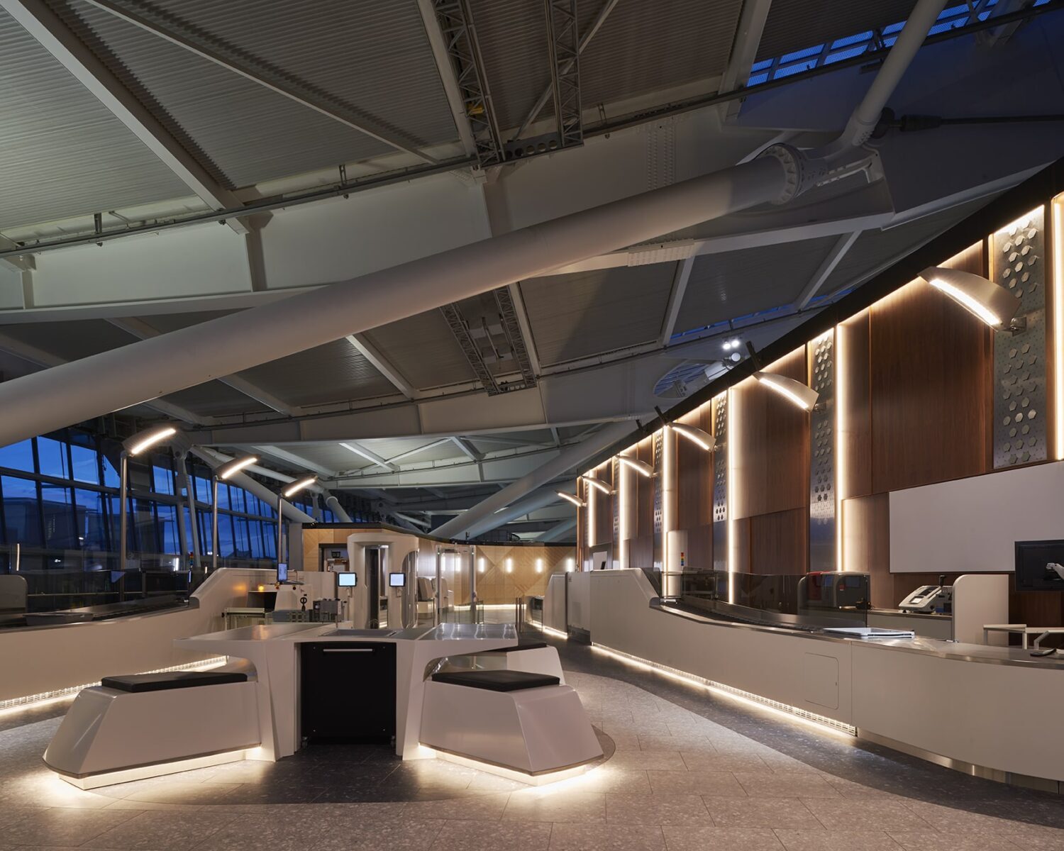 Kemps Case Study: Security Zone - Heathrow Airport T5 First Class Wing